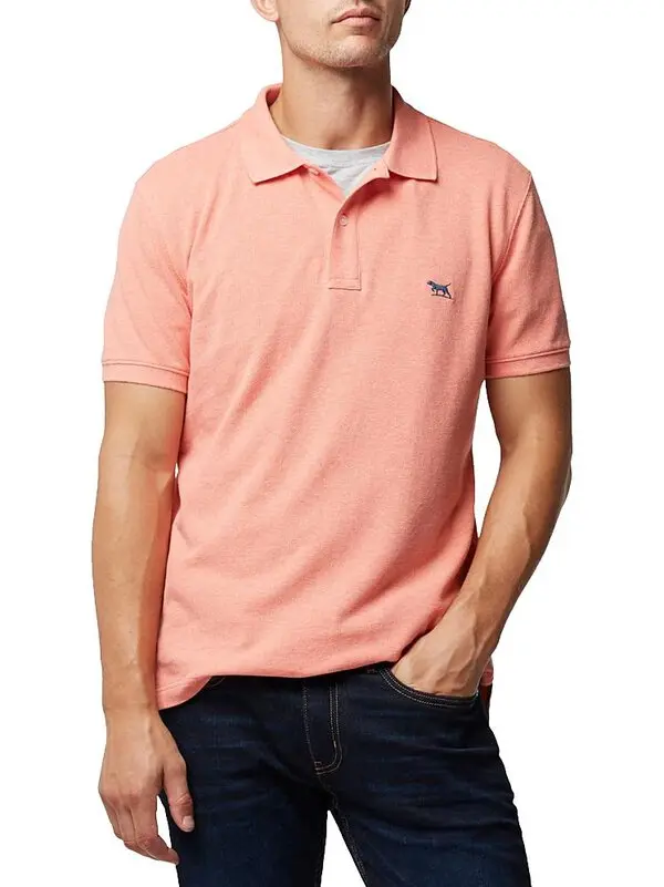 Rodd & Gunn The Gunn Slim Fit Polo Shirt - Salmon
