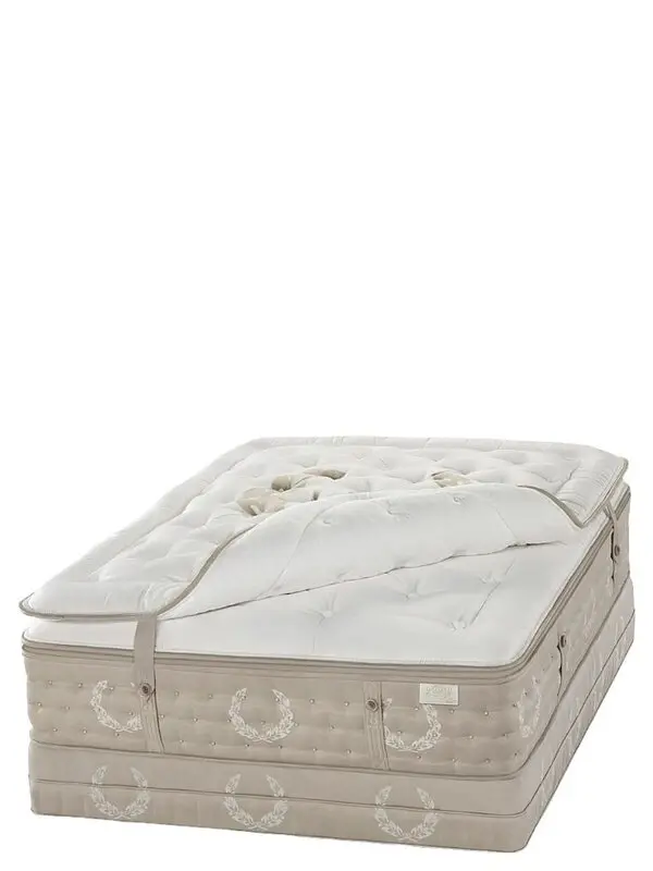 KLUFT Palais Champagne Luxury Mattress Topper Queen Exclusive - White