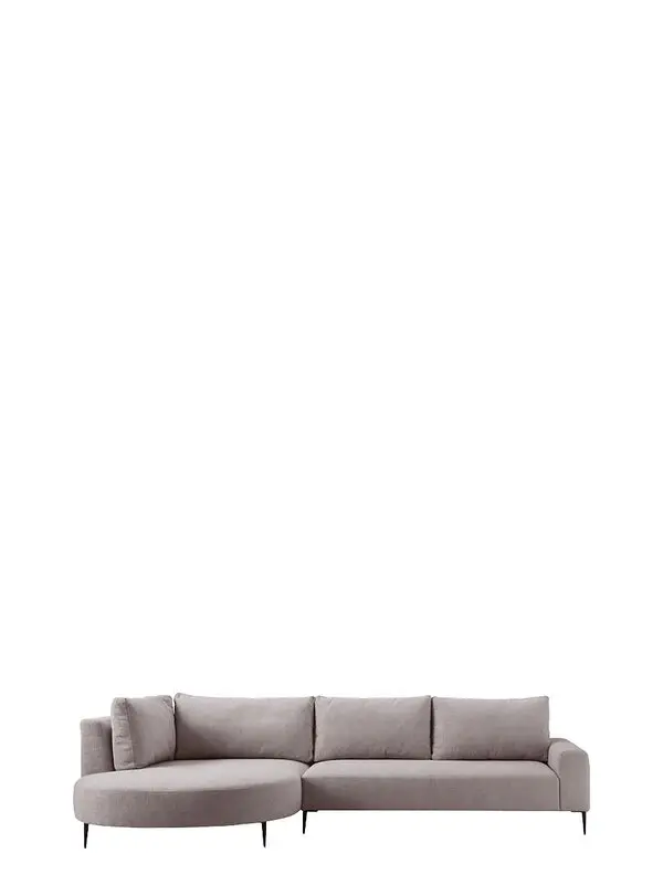 CHATEAU D'AX Giacomo 2-piece Sectional - X Dark Grey