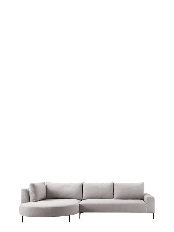 CHATEAU D'AX Giacomo 2-piece Sectional - X Grey