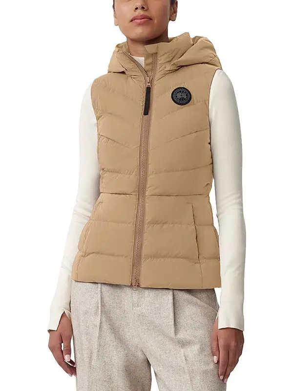 Canada Goose Clair Down Puffer Vest - Desert Sand