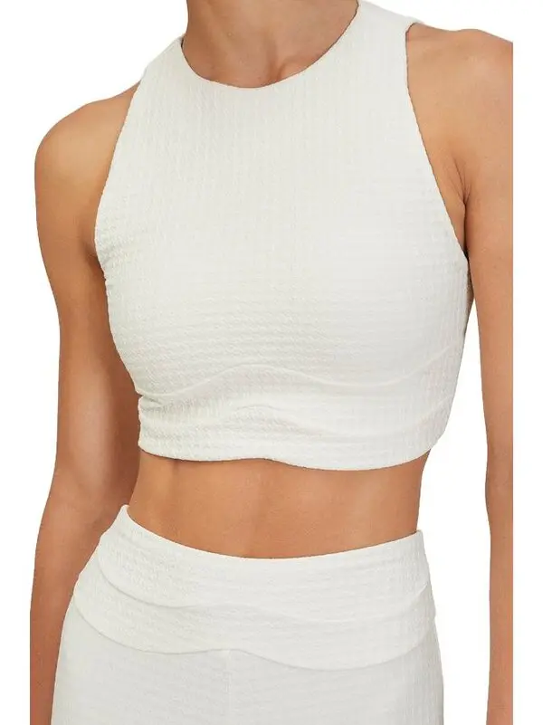 Devon Windsor Tatum Crop Top - Pink
