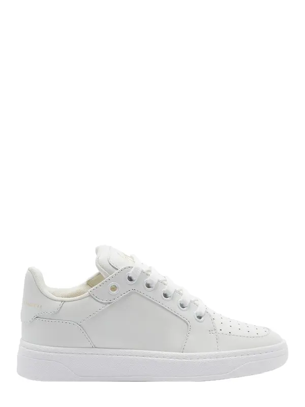 GIUSEPPE ZANOTTI Leather Low-top Sneakers - White