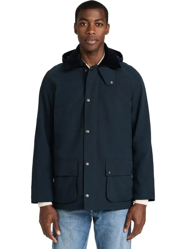 Barbour Winter Ashby Jacket - Navy