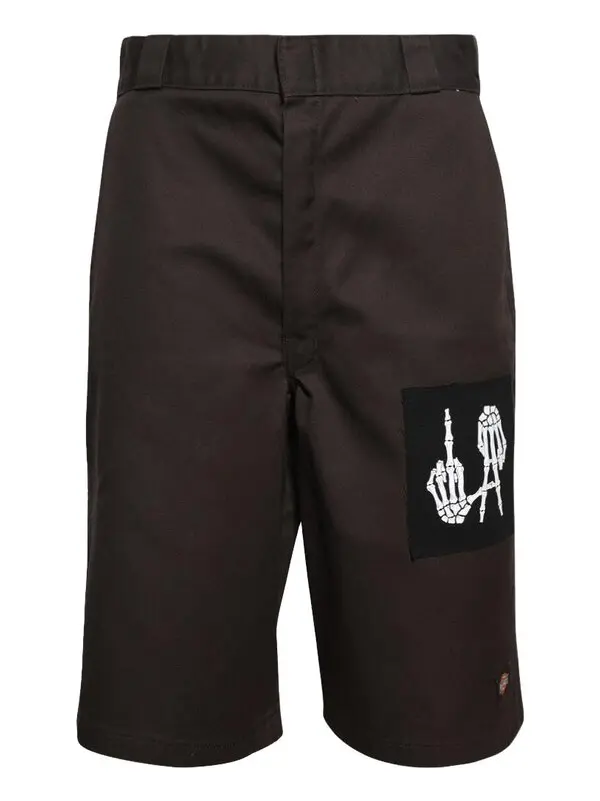LOCAL AUTHORITY LA La Bones Fufc Chino Shorts - Bark