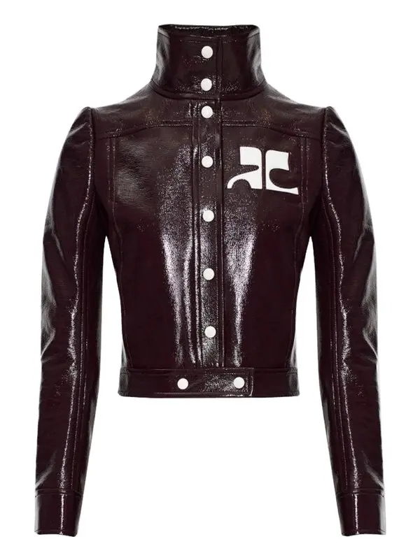 COURREGES Vinyl Reedition Jacket - Red