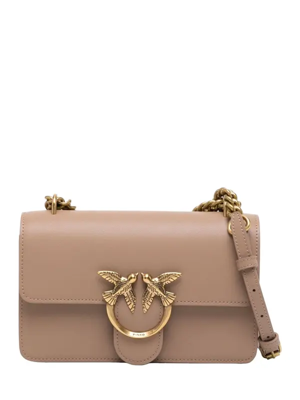 Pinko Love Shoulder Bag - Brown