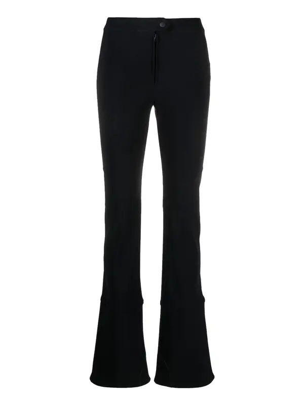 Filippa K High-waisted Flared Trousers - Black