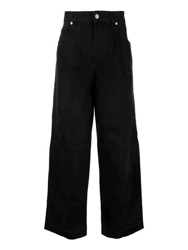 MARANT Jorel Wide-leg Trousers - Black