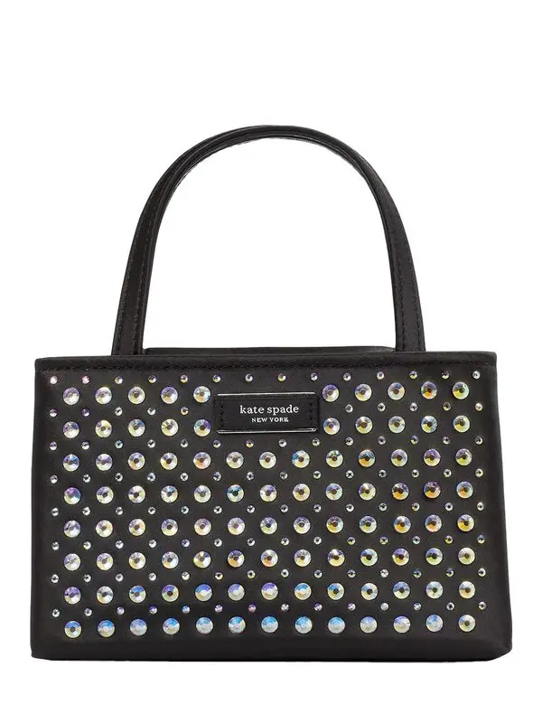 Kate Spade New York Crystal Embellished Crossbody Bag - Black