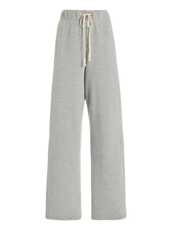 LES TIEN Eazy Classic Cotton Sweatpants - Grey