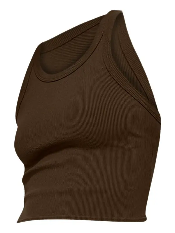 Alo Yoga Goddess Ribbed Tank Top - Espresso