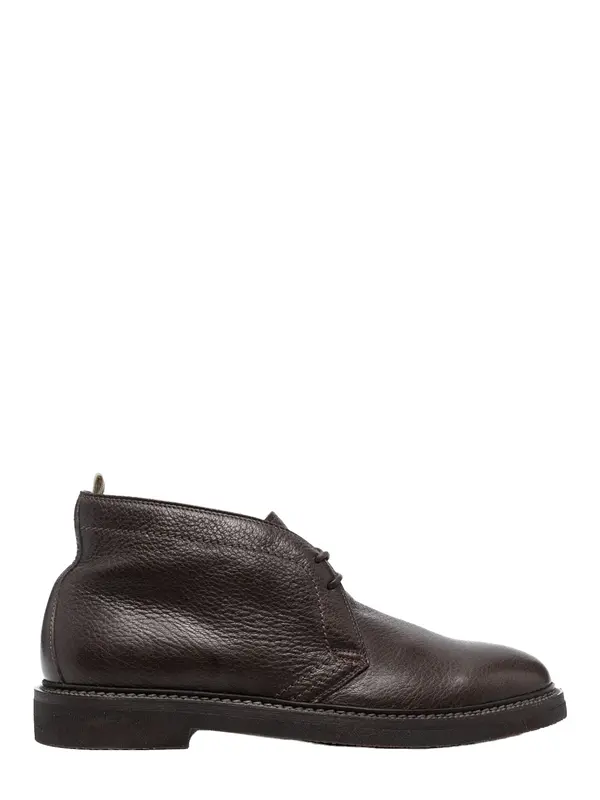 Officine Creative Hopkins Leather Boots - Brown