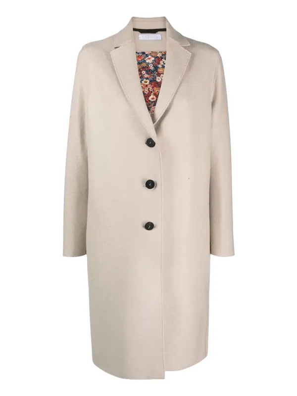 Harris Wharf London Wool Coat - Neutrals