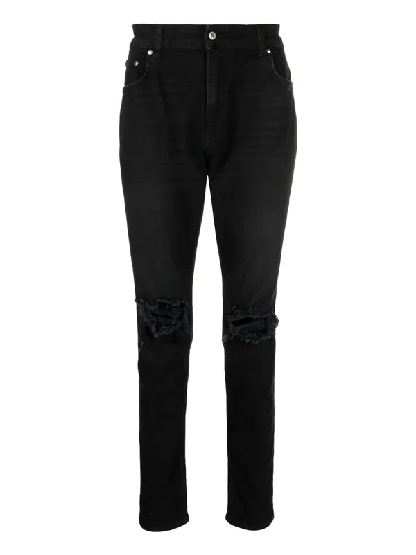 REPRESENT R1 Destroyer Skinny Jeans - Black