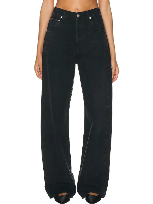 Citizens Of Humanity Ayla Baggy Cuffed Crop Jeans - Voila
