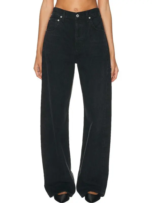 Citizens Of Humanity Ayla Baggy Cuffed Crop Jeans - Voila