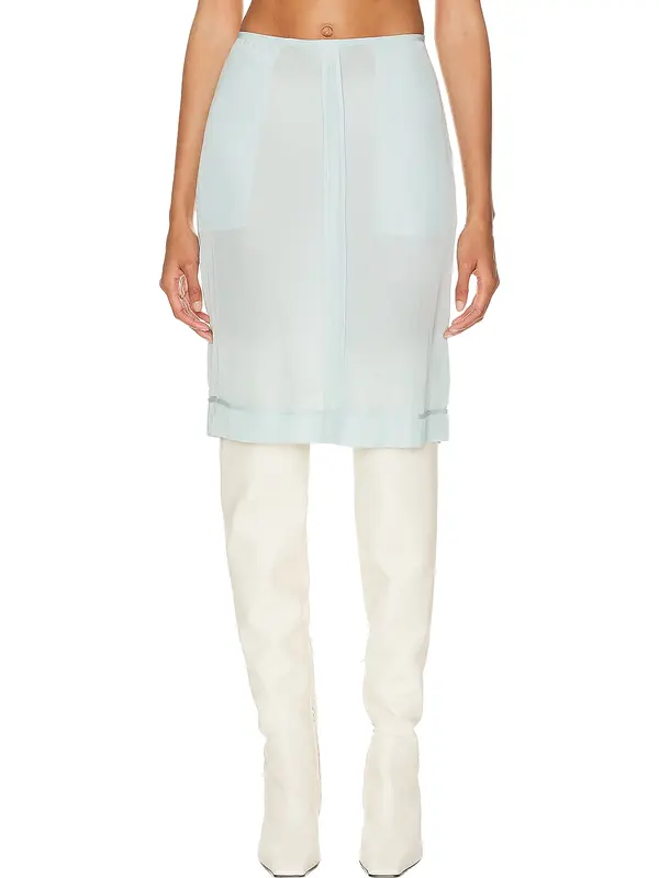 Bottega Veneta Sheer Skirt - Dusk