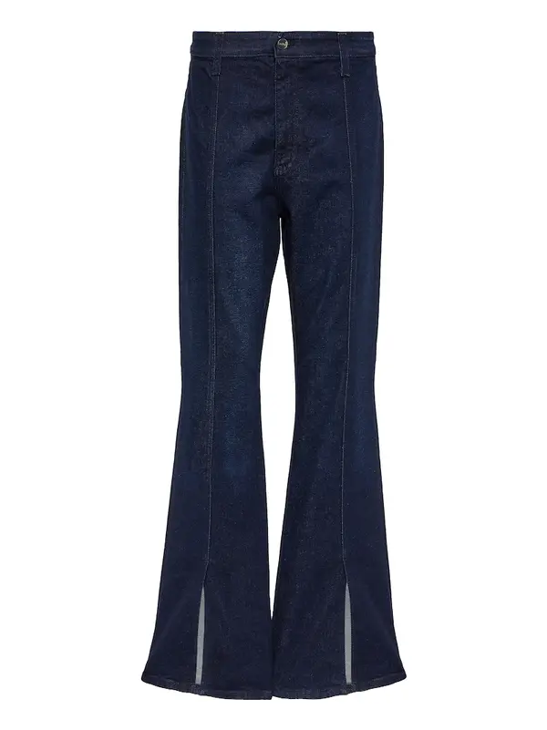 Ag X Emrata Anisten Bootcut Jeans - Blue