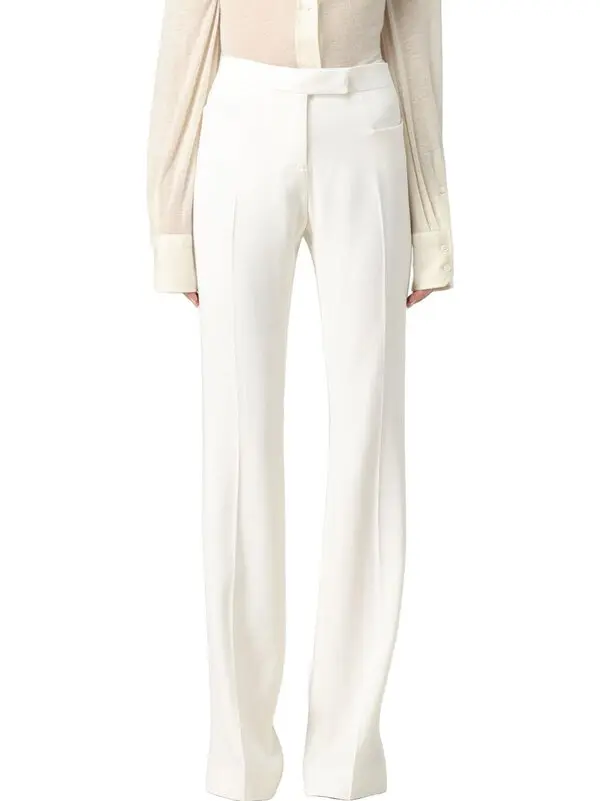 TOM FORD Wool Flared Pants - White