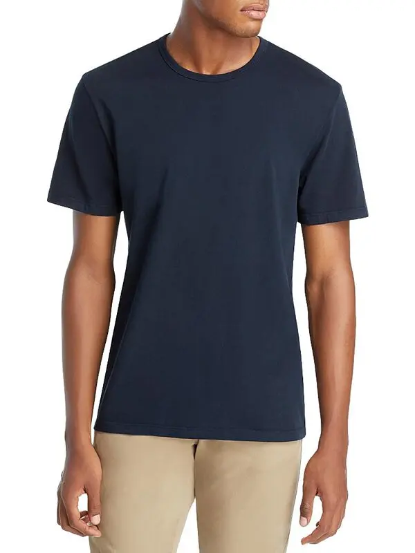 Vince Garment Dyed Crewneck Tee - Washed Coastal