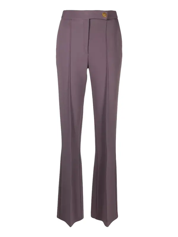 Elisabetta Franchi Seam-detailored Trousers - Purple