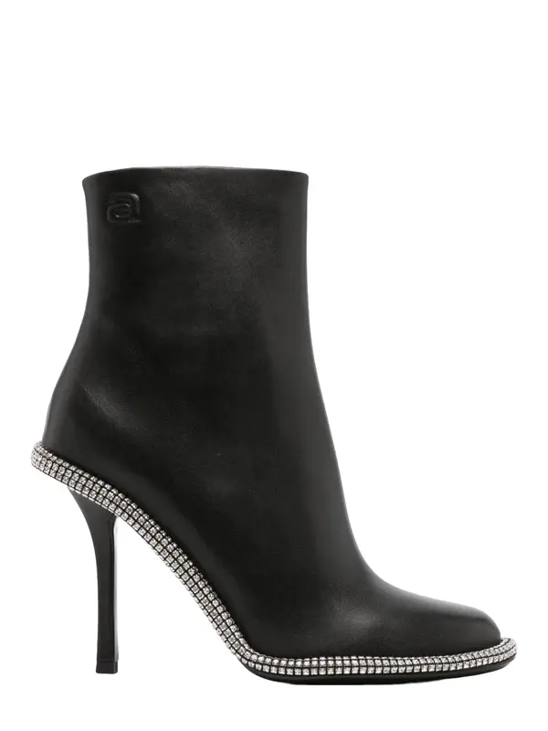 Alexander Wang Kira 105mm Ankle Boots - Black