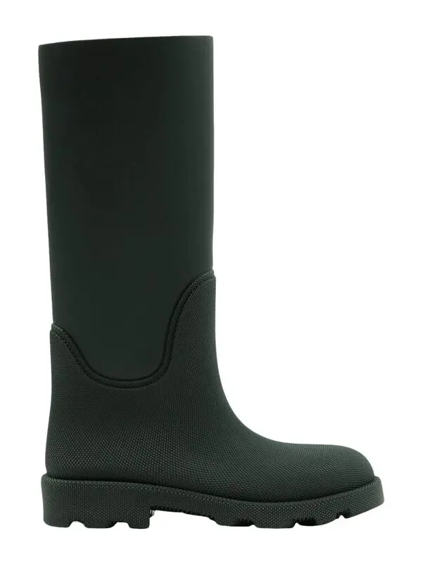 Burberry Calf-length Rain Boots - Green