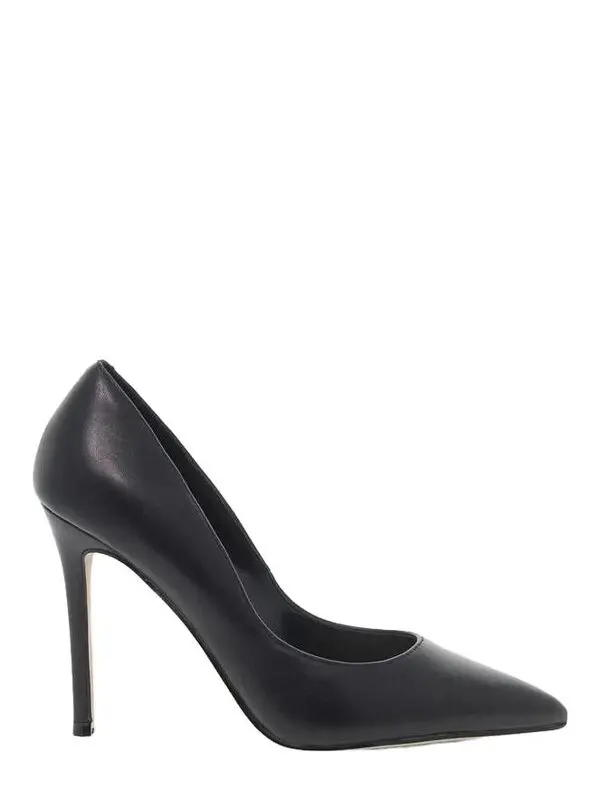 Steve Madden Heeled Leather Shoes - Black