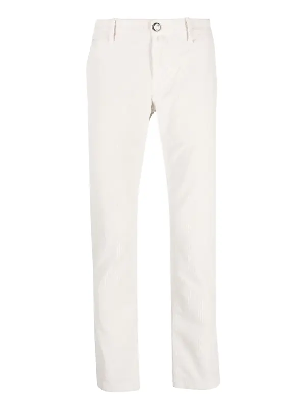 Jacob Cohen Bobby Corduroy Chino Trousers - Neutrals
