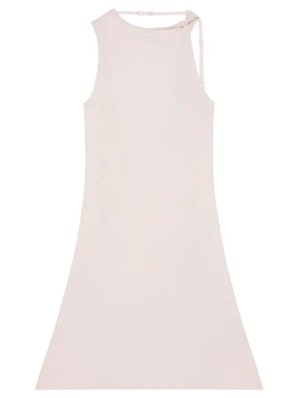 COURREGES Twist-detail A-line Minidress - Pink