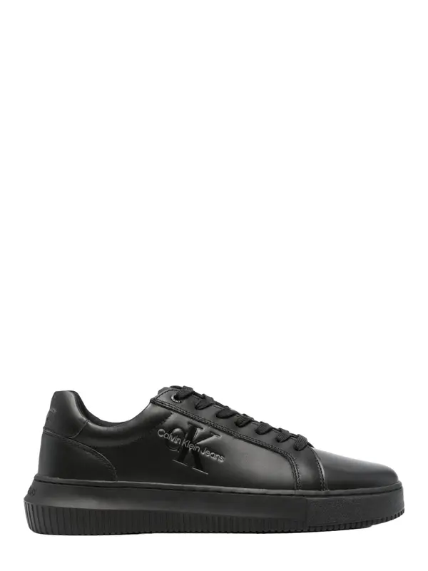 Calvin Klein Chunky Cupsole Mono Sneakers - Black