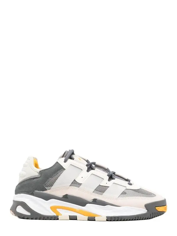 Adidas Niteball Leather Sneakers - Grey
