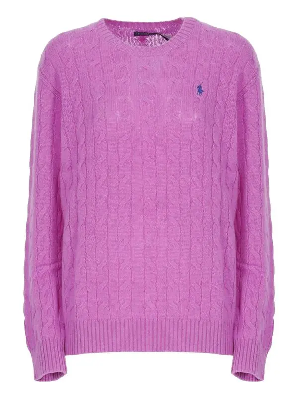Ralph Lauren Wool-cashmere Sweater - Purple