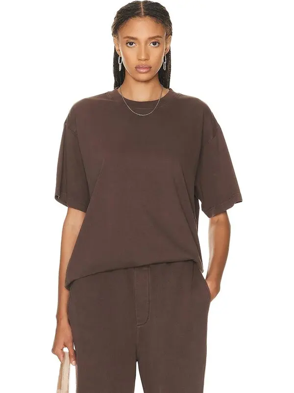 WAO The Relaxed Tee - Brown