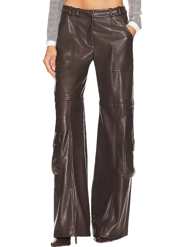Amanda Uprichard Lucas Pants - Cocoa