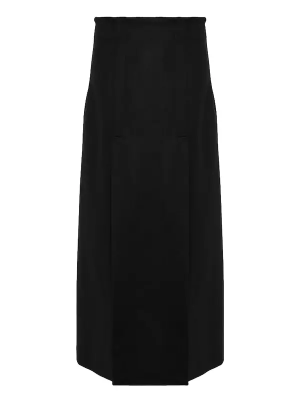 Proenza Schouler Wool-blend Maxi Skirt - Black