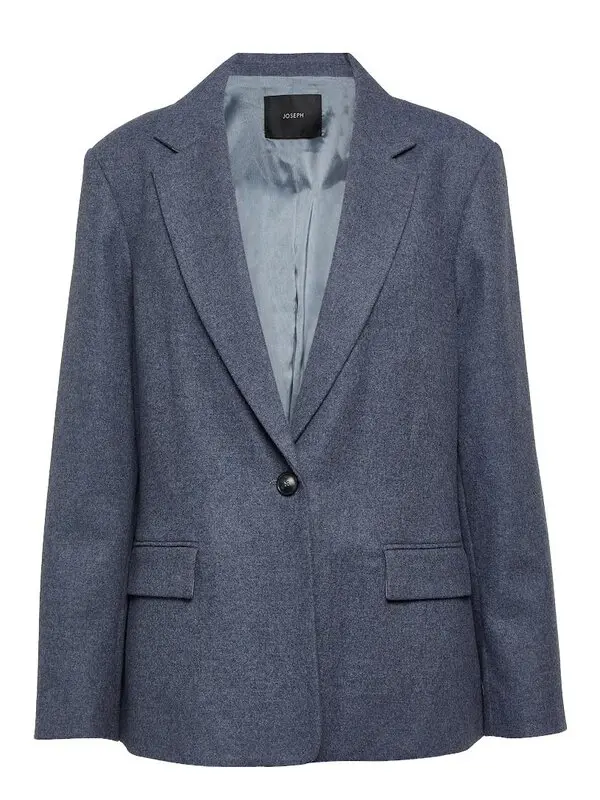 JOSEPH Wool-blend Blazer - Blue