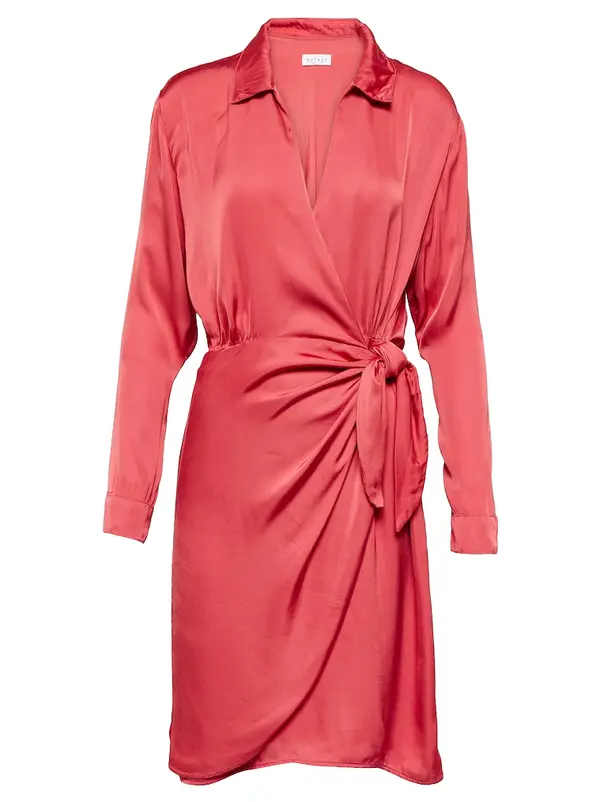 Velvet By Graham & Spencer Juni Wrap Dress - Pink