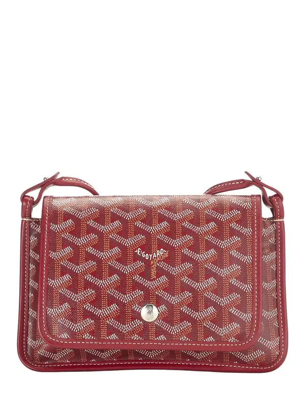 Goyard Goyardine Canvas Plumet - Red