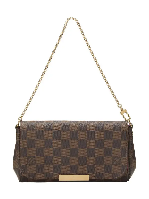 LOUIS VUITTON Damier Ebene Favorite - Brown