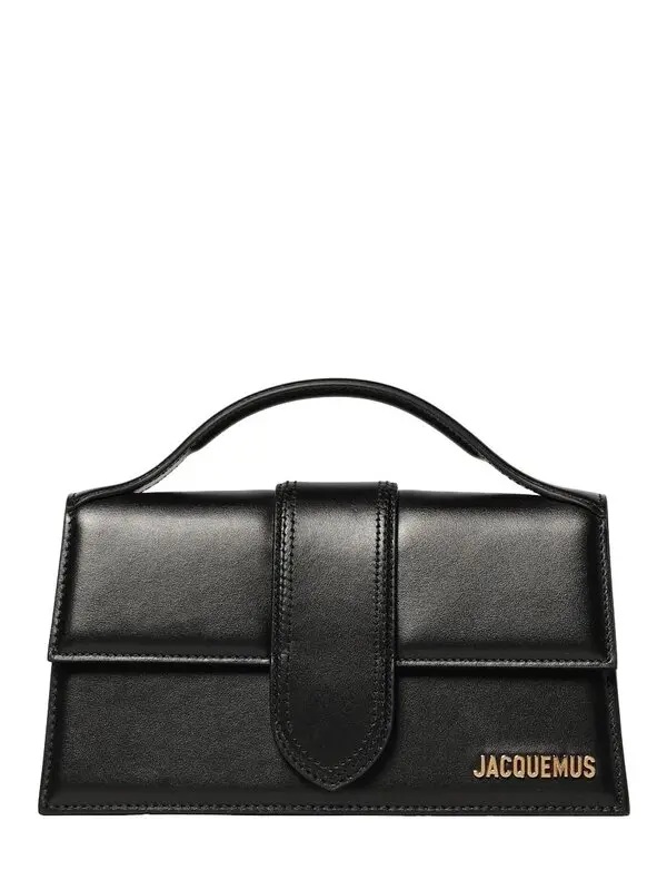Jacquemus Leather Handheld Bag - Black