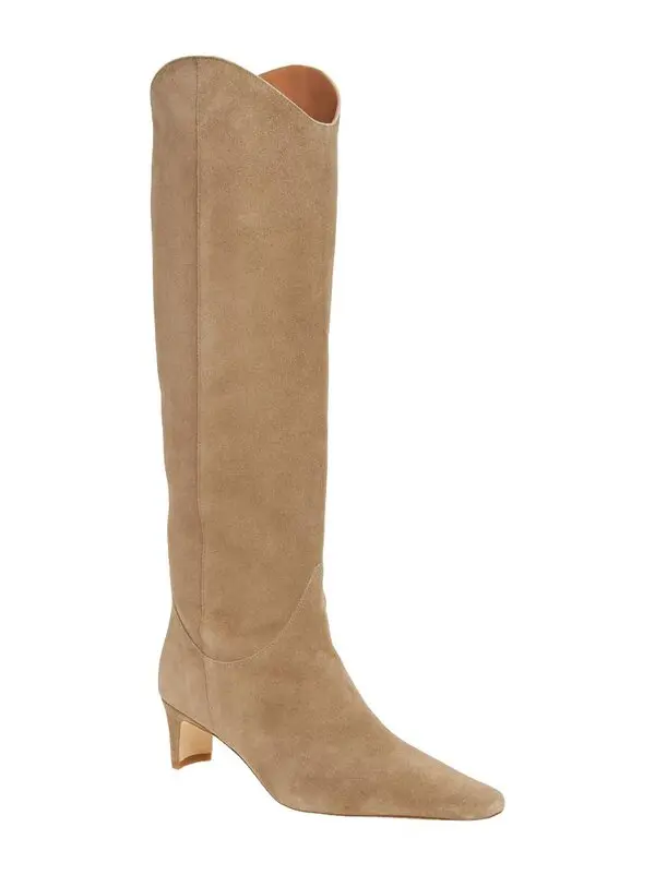Staud Wally Western Boots - Dune
