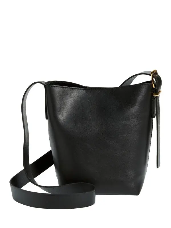 Madewell The Essential Mini Bucket Tote - True Black