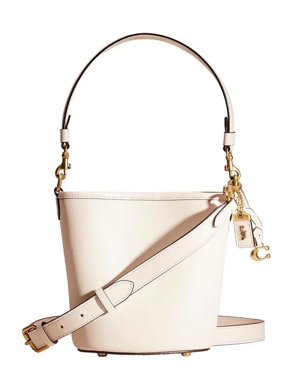 COACH Dakota Bucket Bag 16 - Brass/chalk