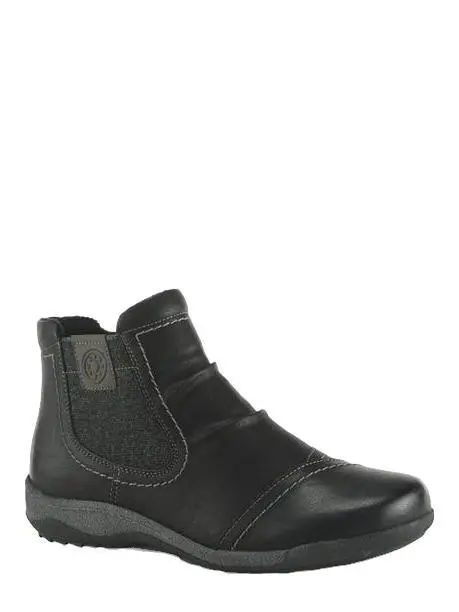 SPRING STEP SHOES Atella Water-resistant Bootie - Black