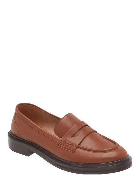 Madewell The Vernon Loafer - Dried Maple