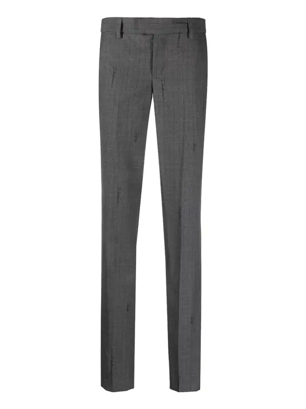 Zadig&Voltaire Prune Striped Trousers - Grey