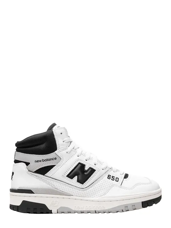 NEW BALANCE 650 High-top Sneakers - White