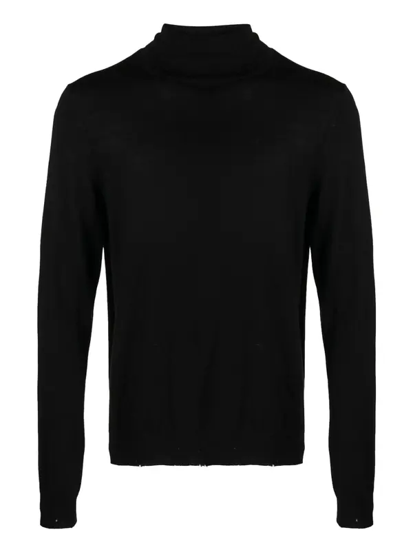 Zadig&Voltaire Bobby Fine-ribbed Jumper - Black